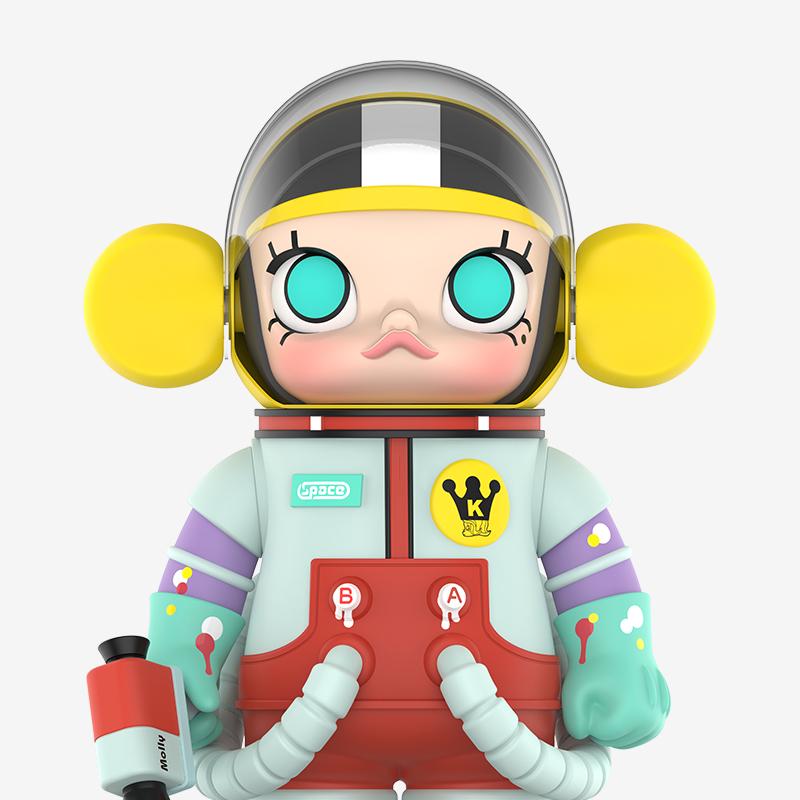 Popmart Mega Collection 1000% Space Molly Little Painter Designer Toy ...